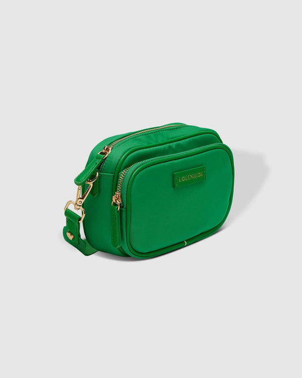 Louenhide | Cali Nylon Crossbody Bag - Apple Green | Zabecca Living
