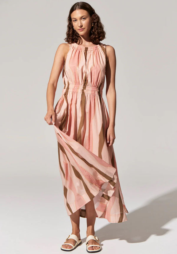 POL Tali Tank Dress - Tali Stripe - Zabecca Living