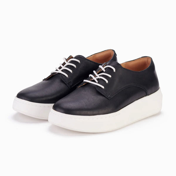 ROLLIE Derby Shoe - City Black - Zabecca Living