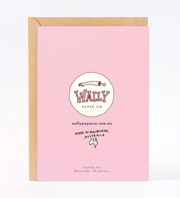 WALLY Father's Day Card - Could Be You - Zabecca Living