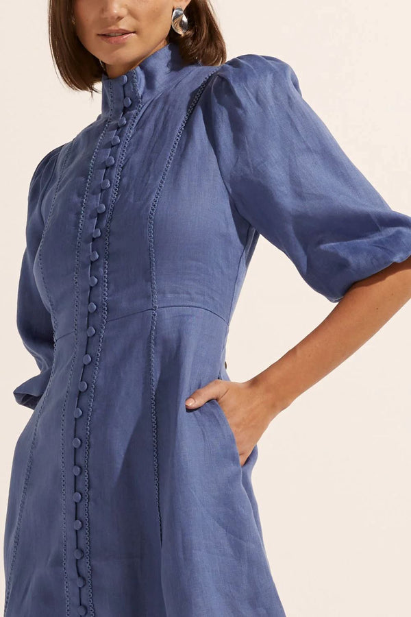ZOE KRATZMANN Jargon Dress - Steel - Zabecca Living