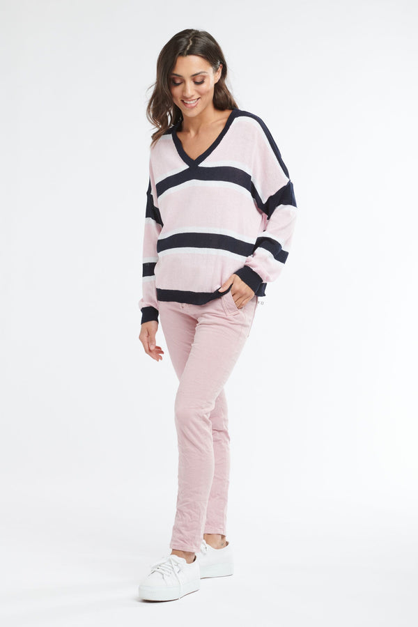 Italian Star | Ivy Women's Knit - Pink | Zabecca Living