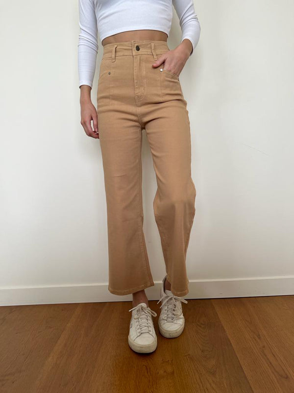 PAPER HEART Jeans - Tan | Zabecca Living