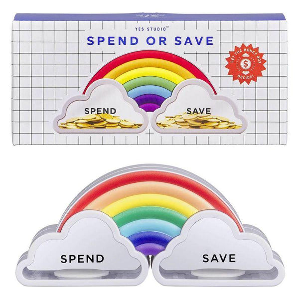 YES STUDIO | Spend or Save Money Box | Zabecca Living